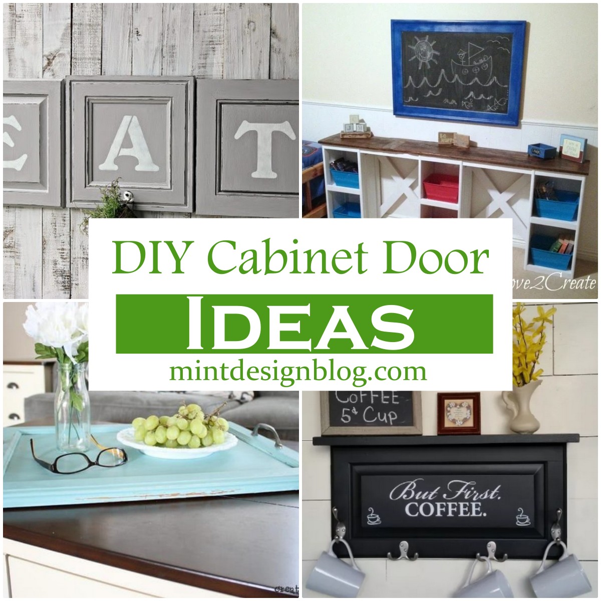 30 DIY Cabinet Door Ideas For Decor - Mint Design Blog