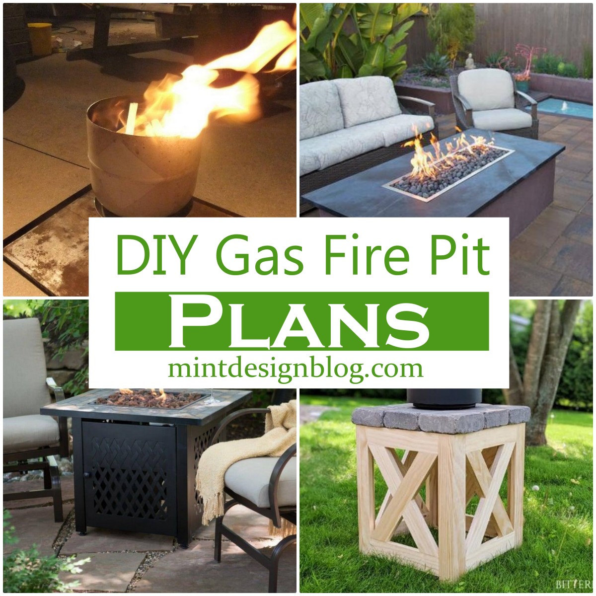 23 DIY Gas Fire Pit Plans That You Can Build In No Time