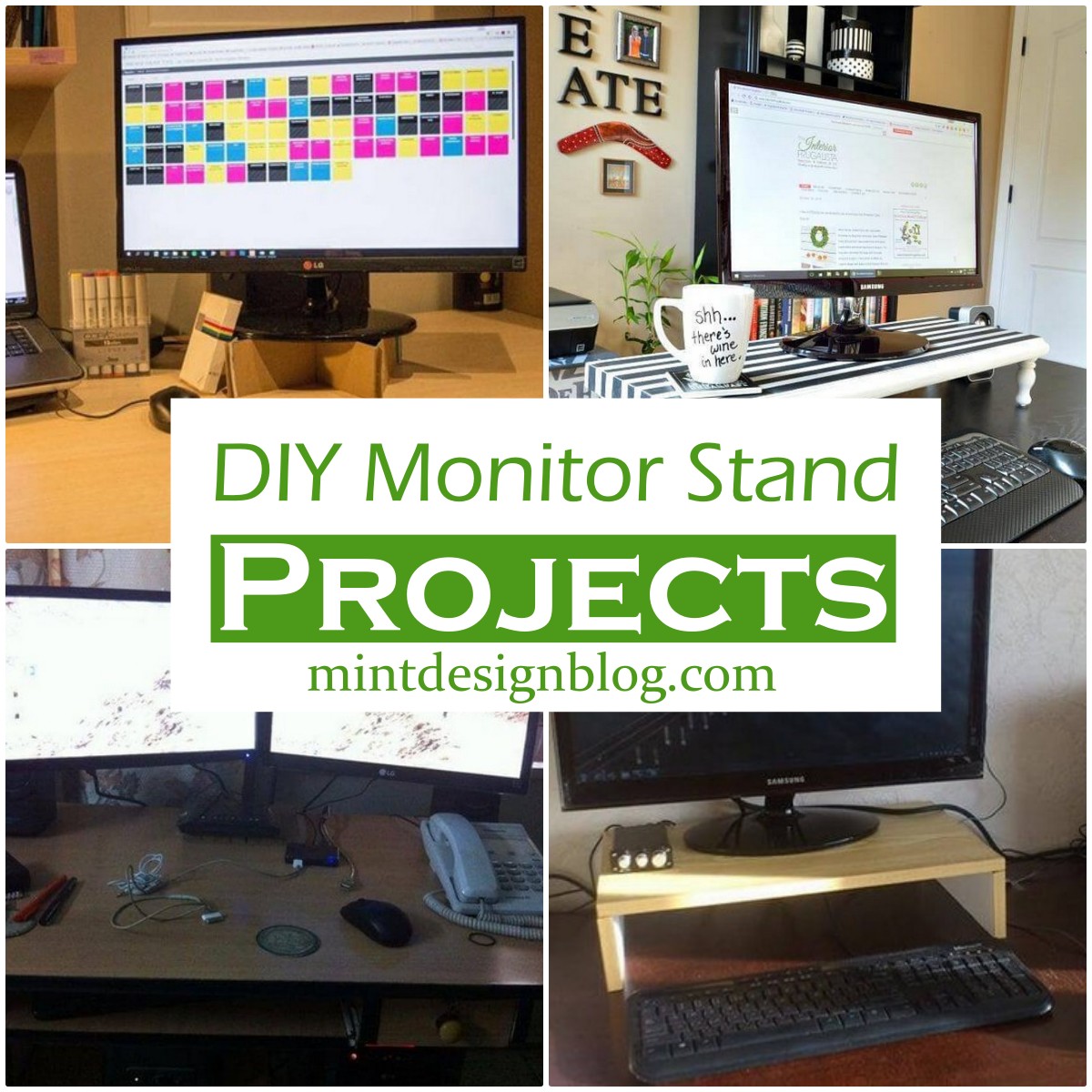 25 DIY Monitor Stand Projects How To Build A Monitor Stand Mint 25 DIY Monitor Stand Projects How To Build A Monitor Stand Mint