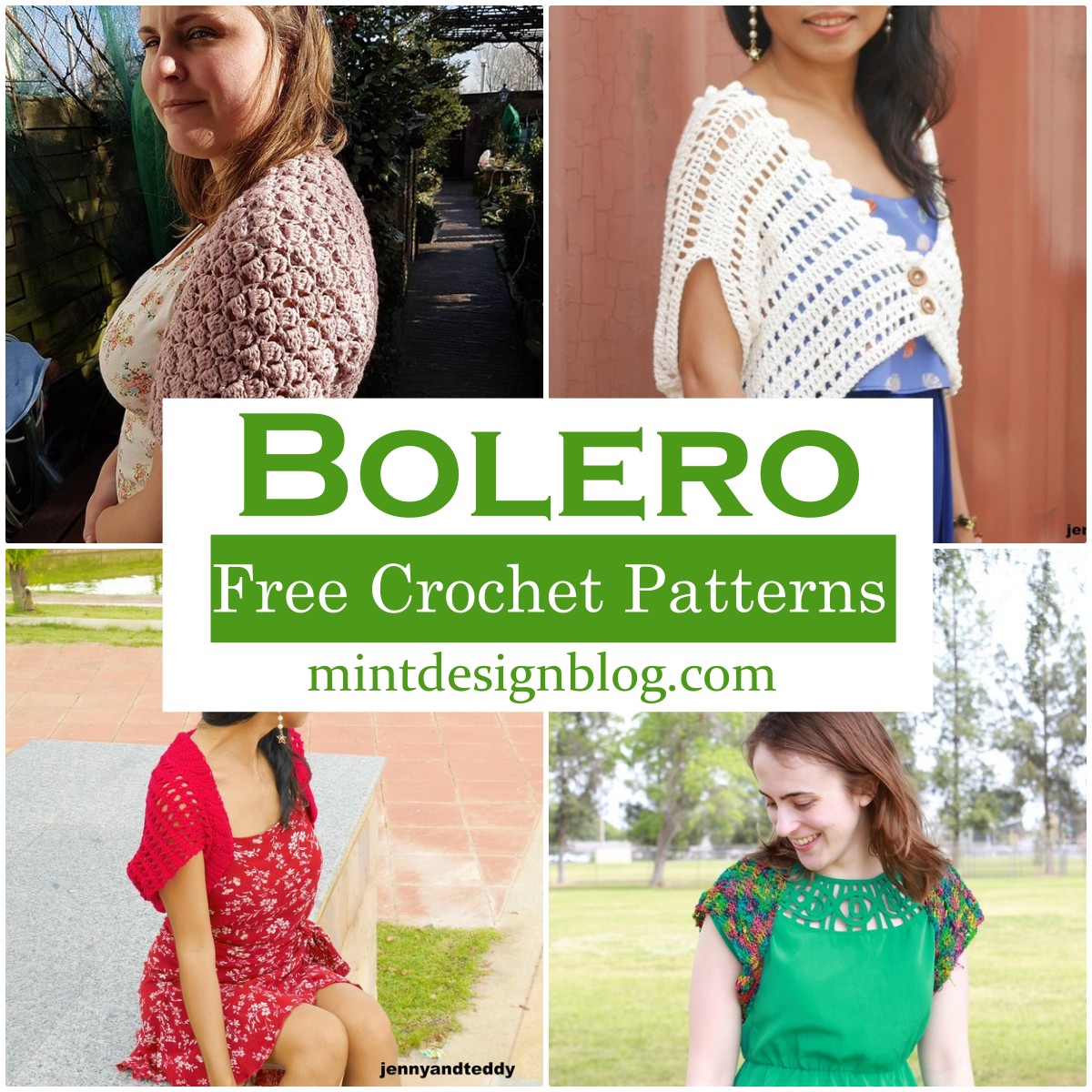 21+ Meilleurs patrons gratuits de boléro au crochet à télécharger - Public