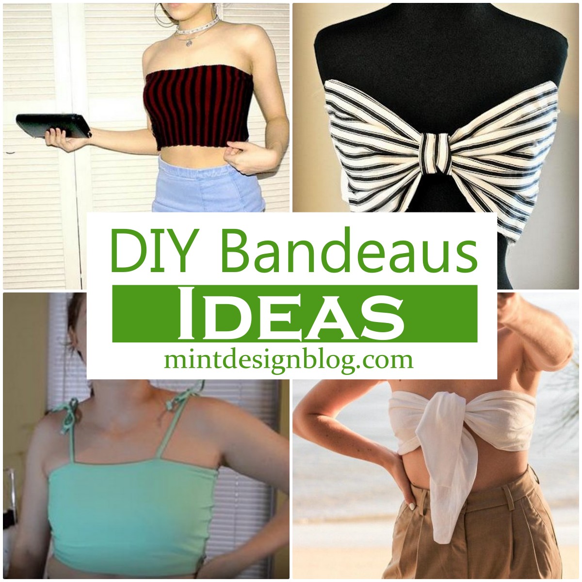 23 DIY Bandeaus Ideas You Can Make Easily - Mint Design Blog