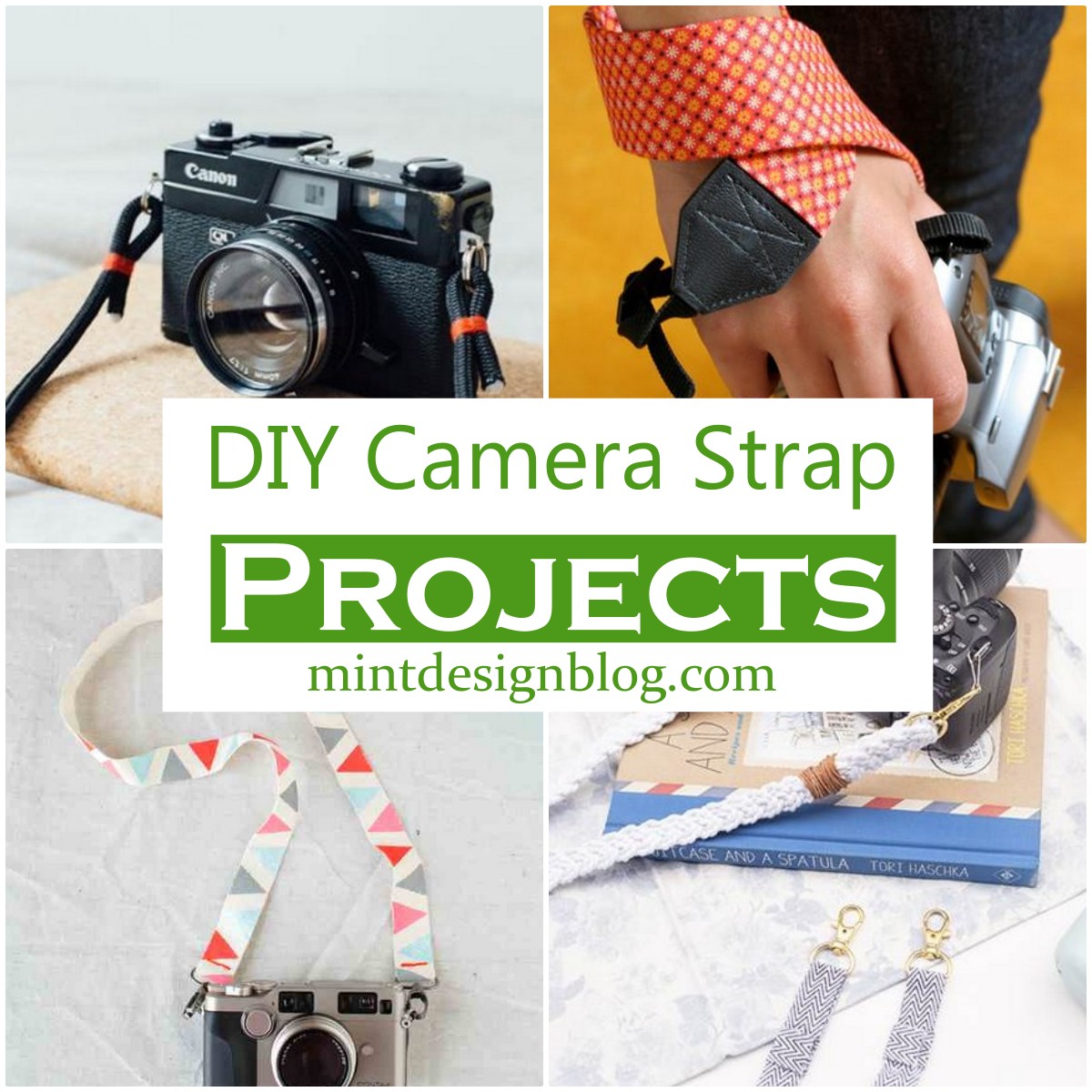 28 DIY Camera Strap Projects - Mint Design Blog