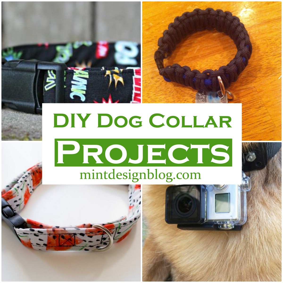 26 DIY Dog Collar Projects - Mint Design Blog