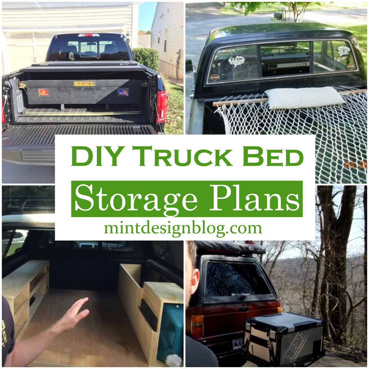 13 Diy Truck Bed Storage Plans Mint Design Blog