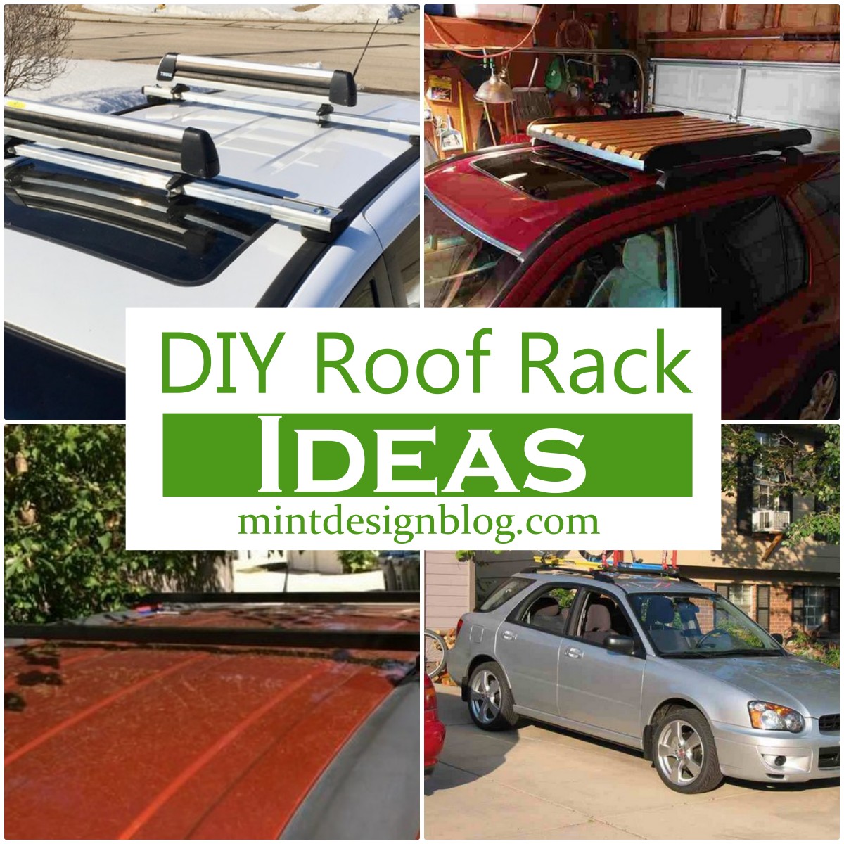 16 DIY Roof Rack Ideas - Mint Design Blog