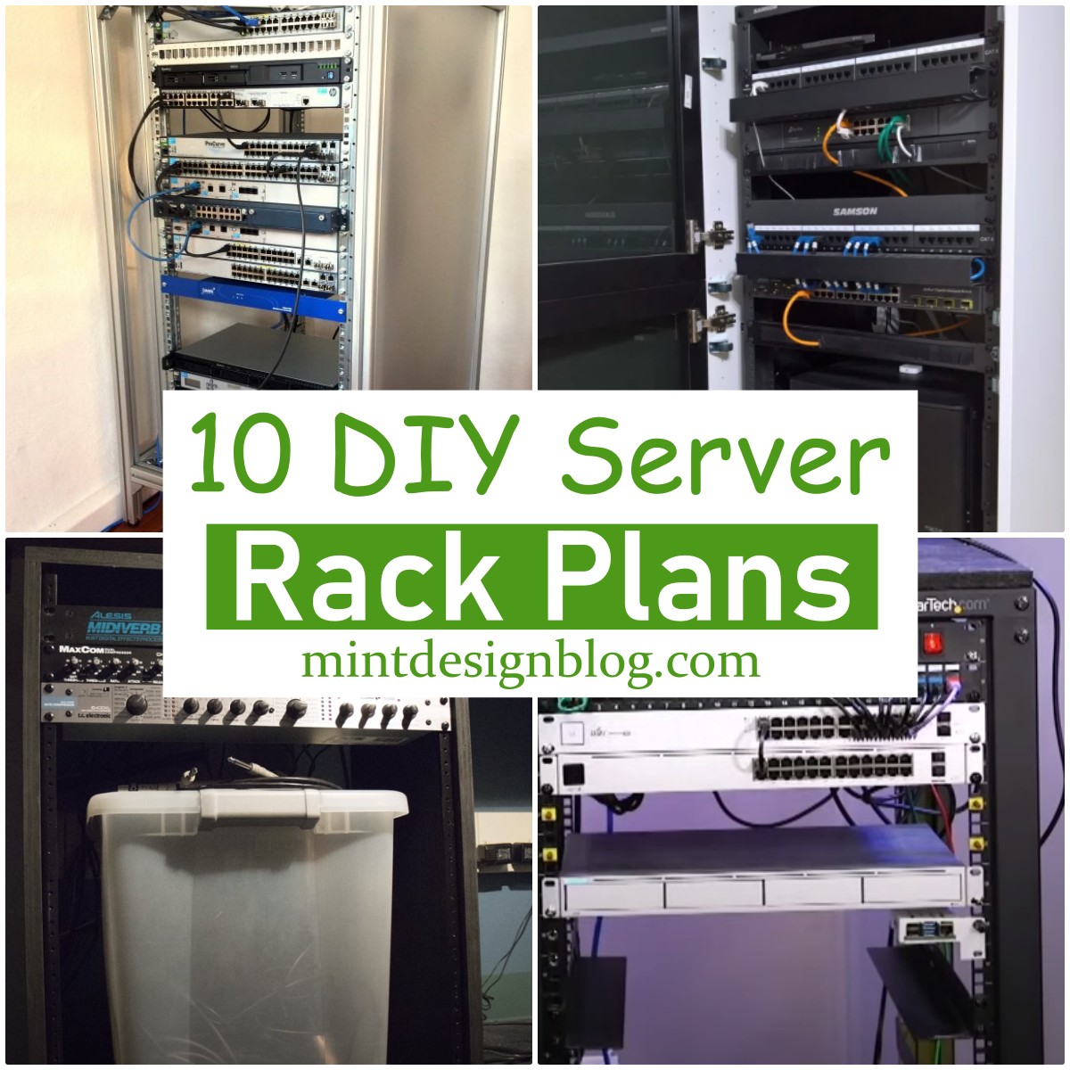 10 DIY Server Rack Plans - Mint Design Blog