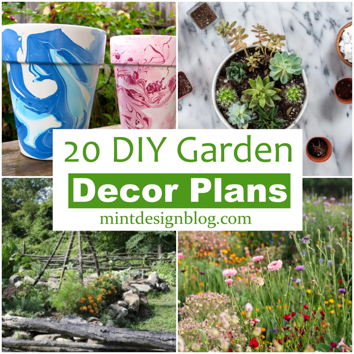 20 DIY Garden Decor Ideas To Beautify Your Lawn