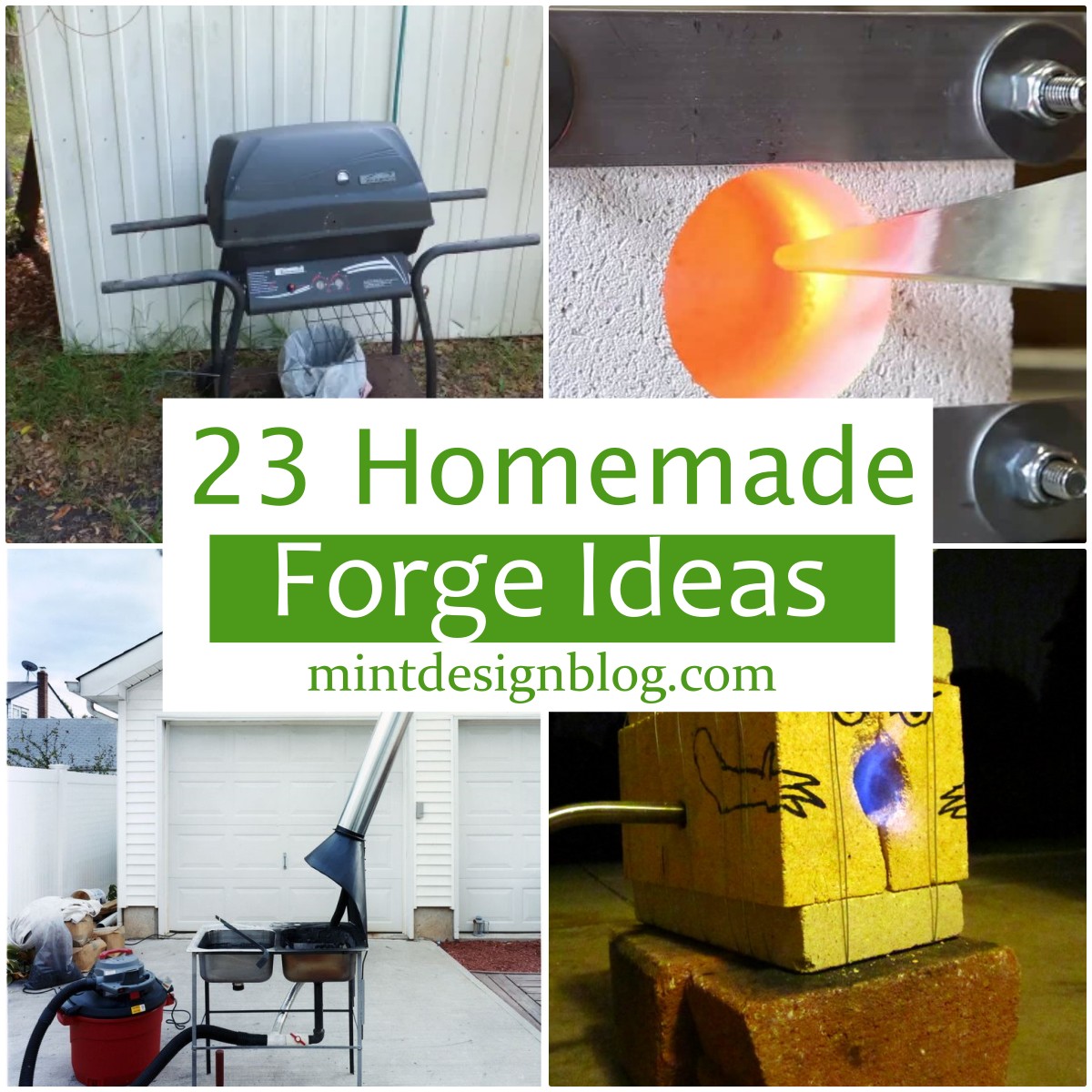 23 Homemade Forge Ideas For Metalworking - Mint Design Blog