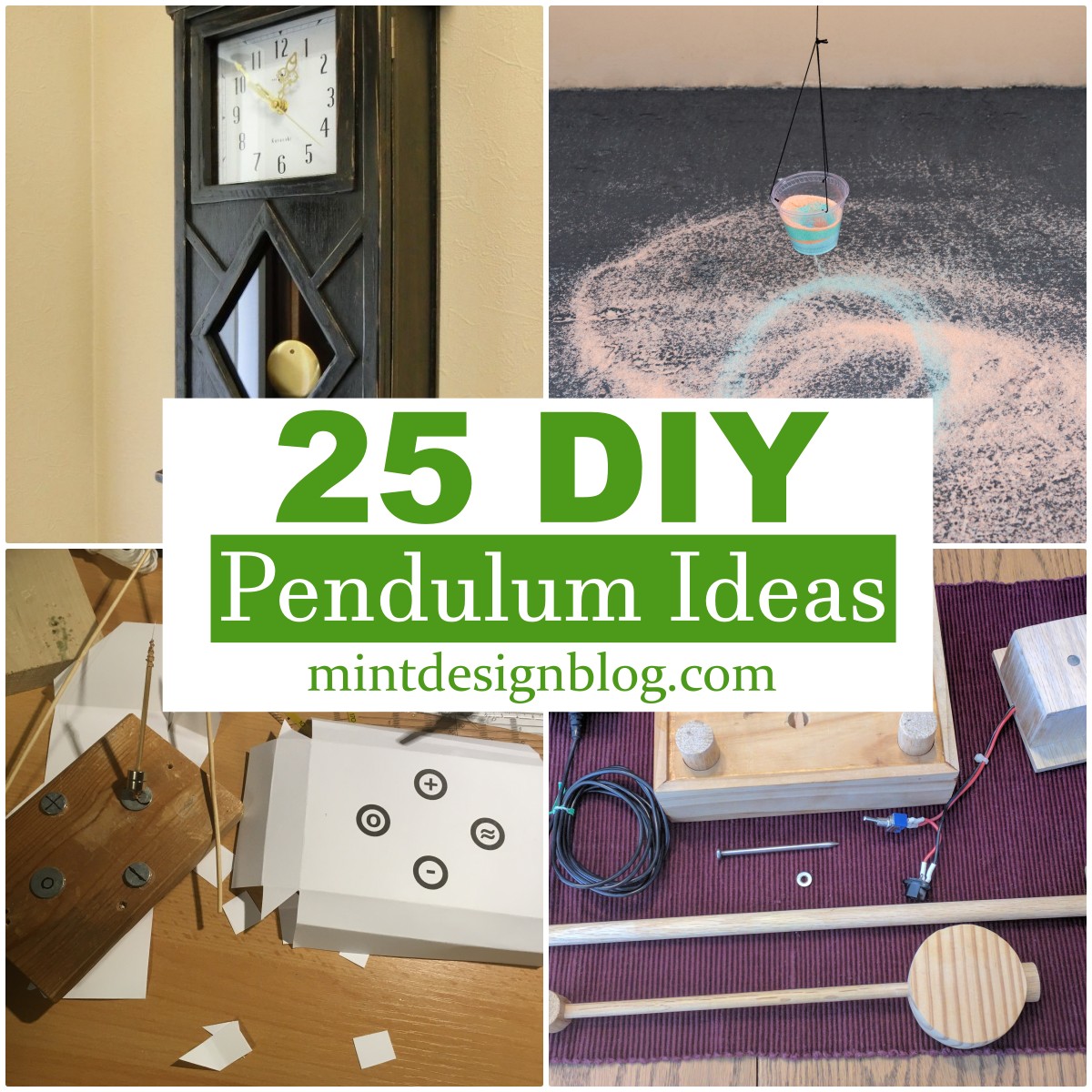 25 Creative DIY Pendulum Ideas - Mint Design Blog